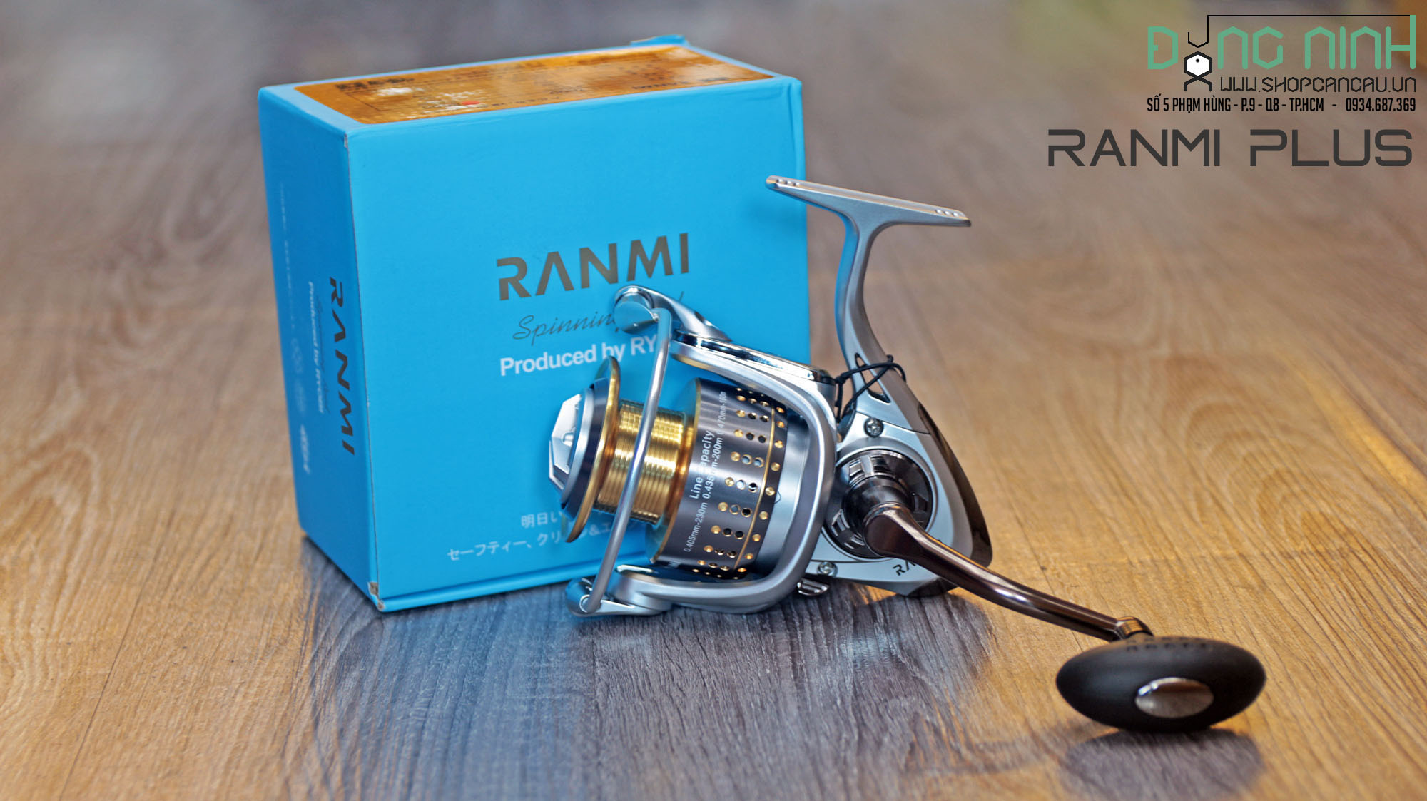 Máy câu Ryobi Ranmi/SeaFeather/SasoiWaza Plus - siêu bạo lực